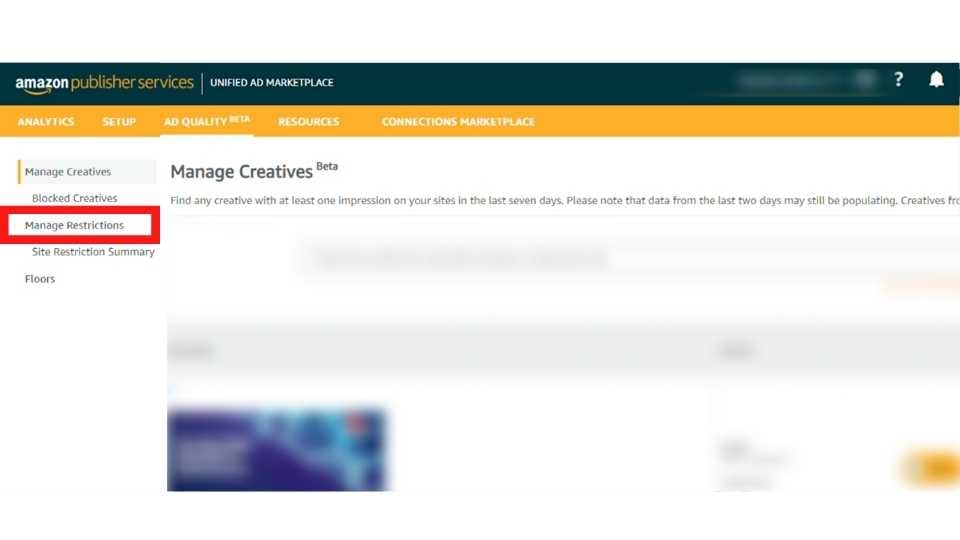 How to Manage Ad Quality in Amazon Publisher Services