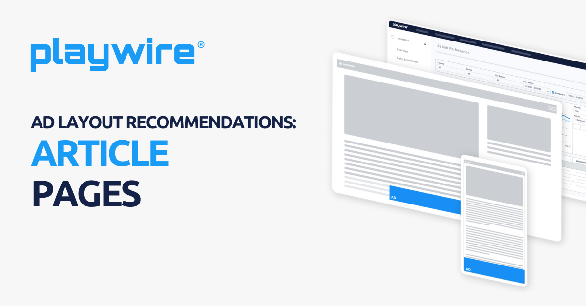 Article Page Ad Layouts