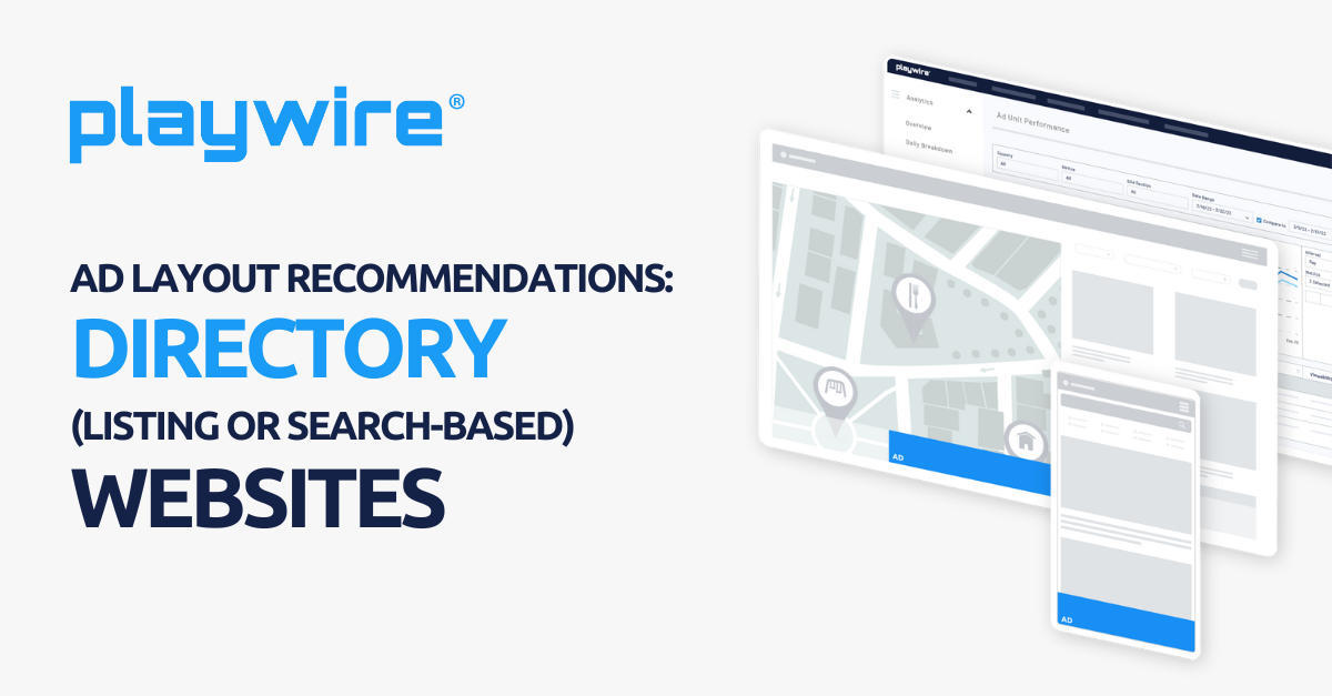 Editorial, Content or News Site Ad Layout Recommendations | Playwire